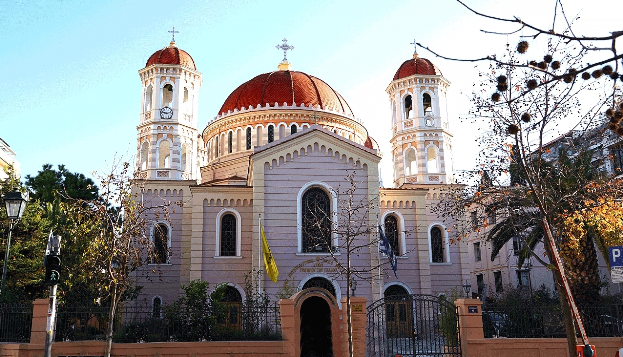 Thessaloniki Tourism - Μητροπολιτικός ναός Αγίου Γρηγορίου του Παλαμά