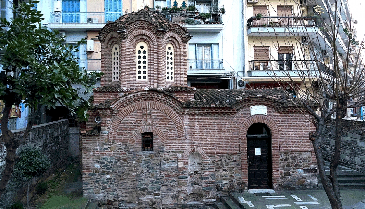 Thessaloniki Tourism - Ιερός Ναός Μεταμορφώσεως του Σωτήρος Χριστού