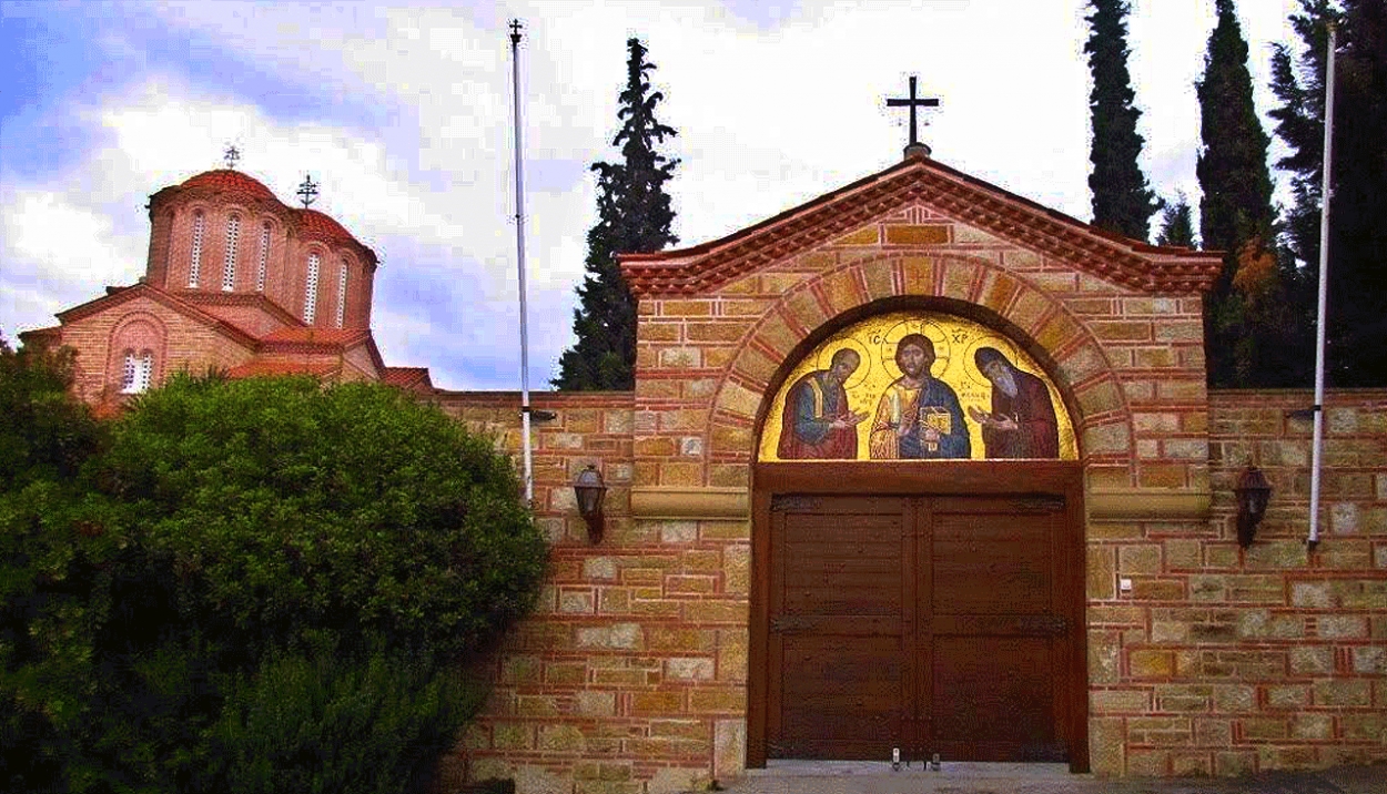 Thessaloniki Tourism - Αγίου Παϊσίου - Ιερά Μονή Αγίου Ιωάννου του ...